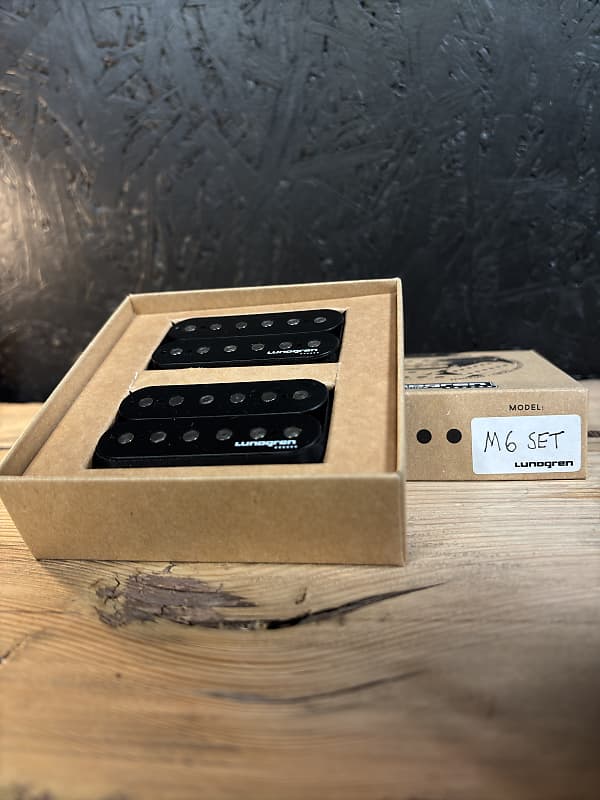 Lundgren guitar pickups M6 - Black | Reverb