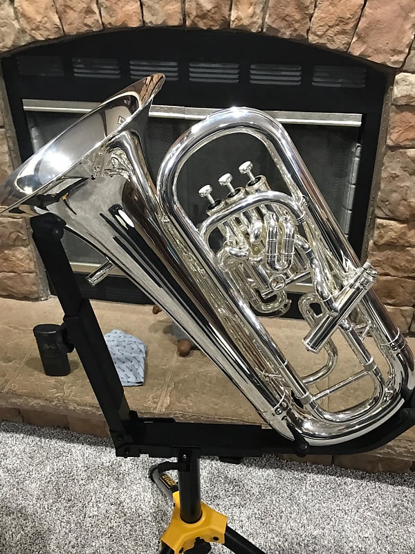 John PackerJP274SMKII Compensating Euphonium in Silver | Reverb