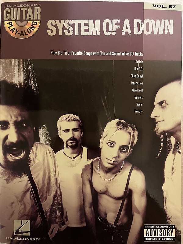 System of a Down - Guitar Play-Along - Guitar Tab / Tablature | Reverb