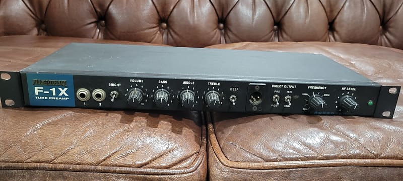 Alembic F-1X Tube Bass Preamp (Preamplifier) | Reverb