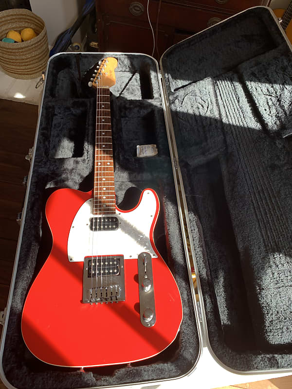 Schecter/Carruthers T-style Red | Reverb