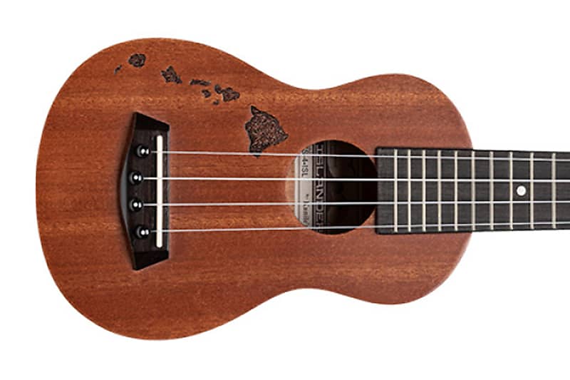Islander MS-4-ISL Traditional Soprano Ukulele with Hawaiian | Reverb