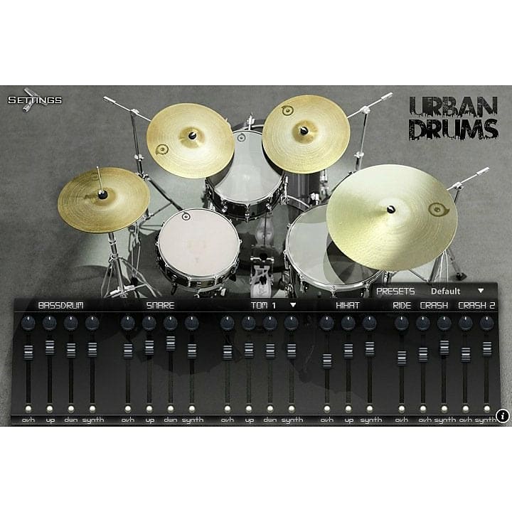Acousticsamples Urban Drums | Reverb