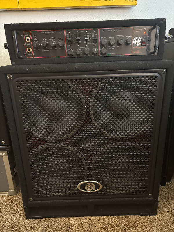 SWR SM-400S Tube Bass amp w Ampeg BXT 410 HL4 cabinet | Reverb