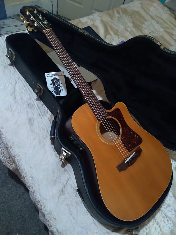 GUILD True American DC 1-E Nat 1987 Spruce, Mahogany $ Gold | Reverb