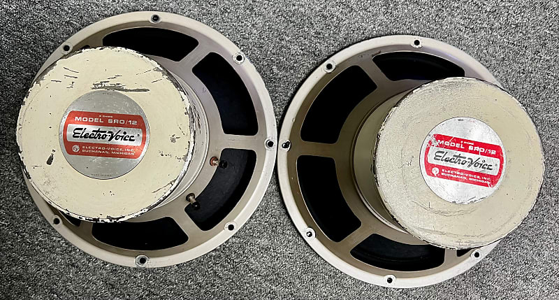 Vintage Electro Voice SRO Alnico 12" Speaker 8 ohm Recone! | Reverb