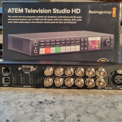 Blackmagic Design Broadcast panel and ATEM Television Studio | Reverb