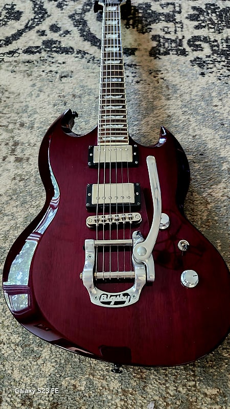 ESP LTD Viper 301 Bigsby Seymour duncan SG style | Reverb