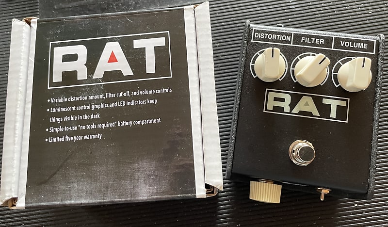 Minty-Fresh ProCo RAT with Upgrades and NOS 1983 LM308 Metal | Reverb
