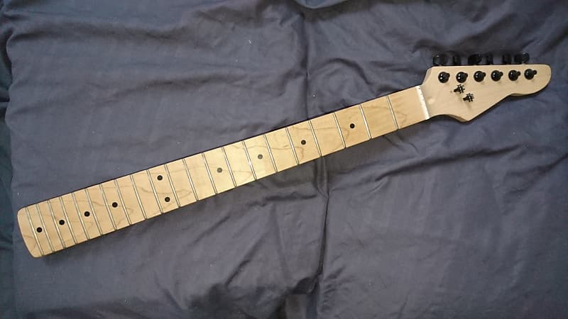 XGP Strat Style Neck Maple Fingerboard w/Tuners | Reverb