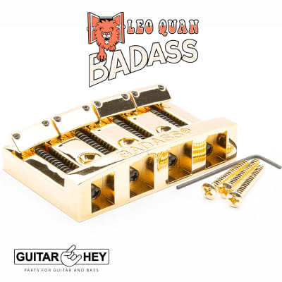 NEW Leo Quan® Badass I™ Bass Bridge for 4-string BC Rich | Reverb UK
