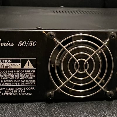 Peavey Classic 50/50 Stereo Tube Power Amp 1990 - Black | Reverb