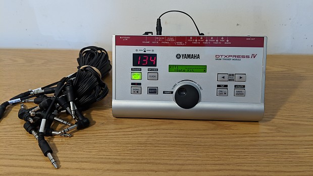 Yamaha DTXpress IV Drum Module Trigger interface with Mount | Reverb