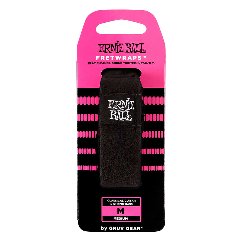Ernie Ball Fretwraps by Gruv Gear Pro String Dampener, Medium | Reverb