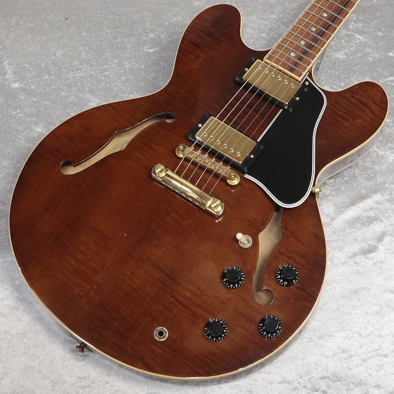 Gibson ES335 Dot Figured Walnut Gold Hardware [SN 02060450] | Reverb
