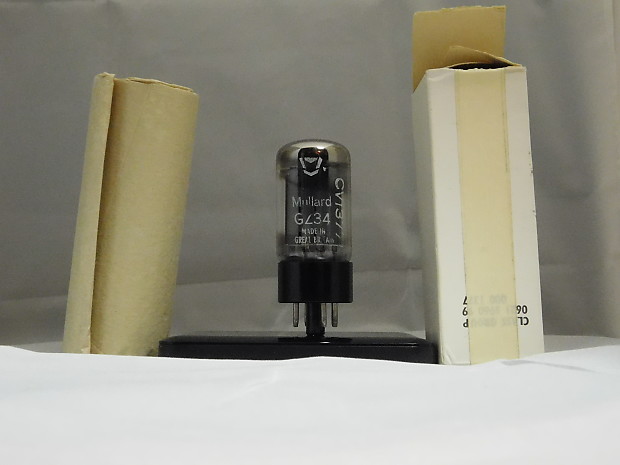 Mullard NOS GZ34 5AR4 CV1377 (Military) Rectifier Vintage | Reverb