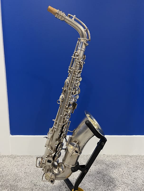Conn New Wonder Alto Saxophone 1929 - Silver Chu Berry | Reverb