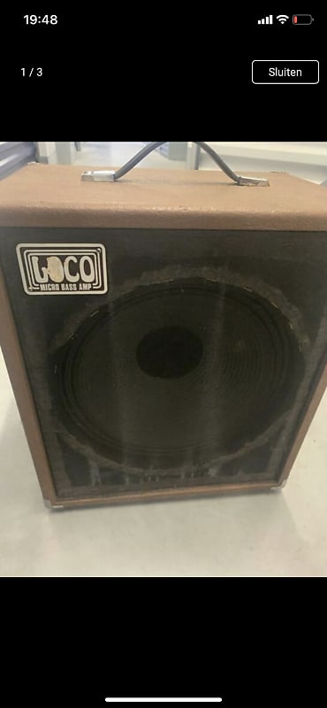 Loco Micro bass amp speaker system | Reverb