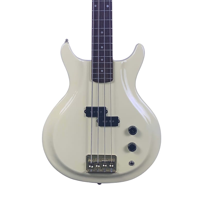 LOTUS L750 Electric Bass Guitar Vintage Wing White W/HSC | Reverb