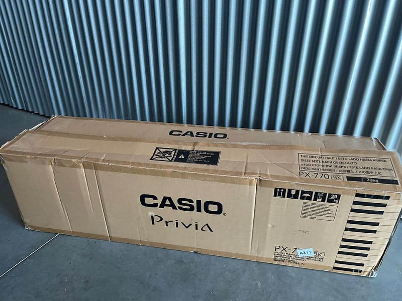 Casio PRIVIA PX-770 BK -Premium Digital Piano Bundle | Reverb