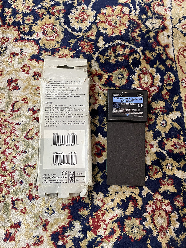 roland memory card m 512 g | Reverb