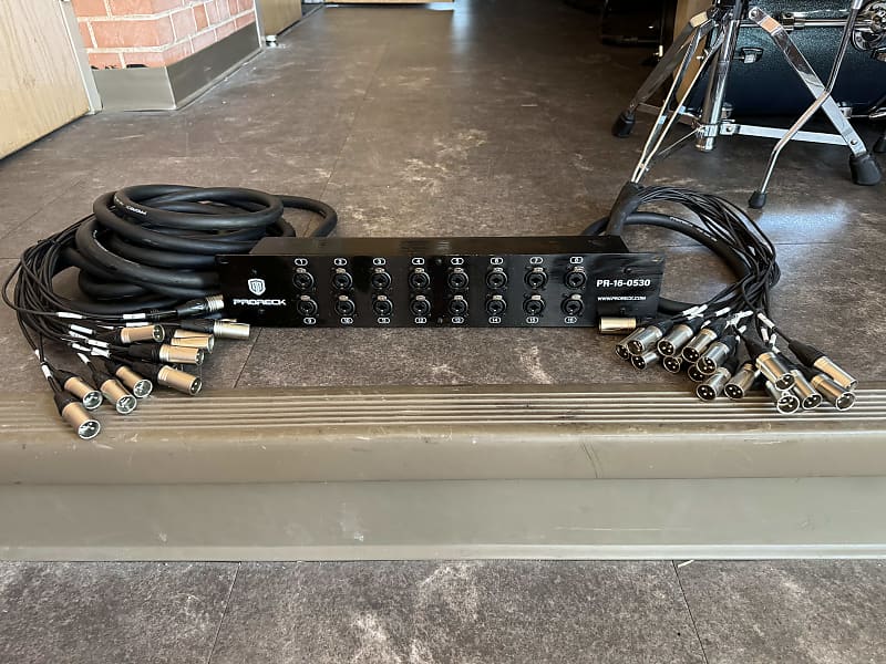 Proreck PR-16-0530, 16 channel splitter snake | Reverb