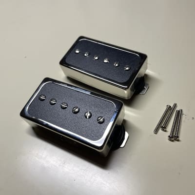 BG Pure 90 Chrome - True Humbucker sized P-90 pickups | Reverb