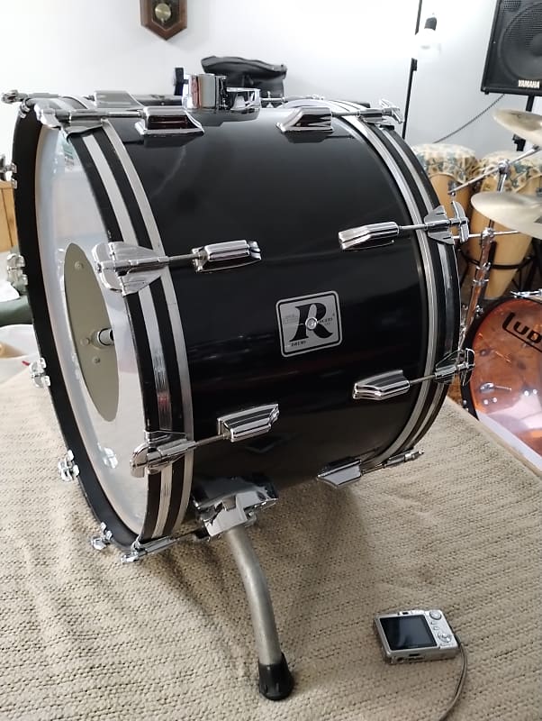 Rogers Big R 1970's - Black cortex | Reverb