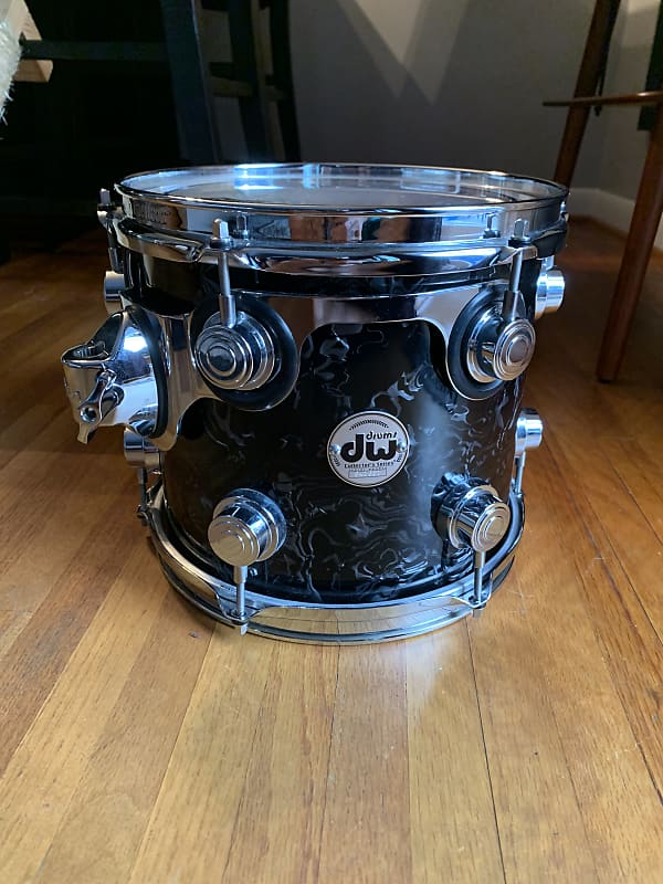 DW 10” Tom Drum - Black Velvet | Reverb