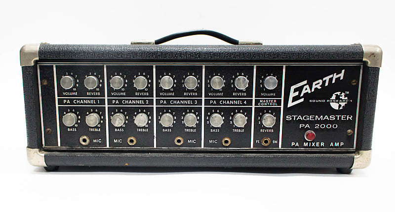 Earth Stage Master PA 2000 PA Mixer Amp 240 Watts Module 240 | Reverb