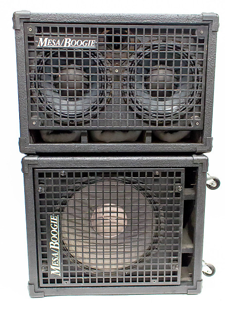 Mesa Boogie 2X10 & 1X15 Stack Bass Amplifier Cab Bass Amp | Reverb