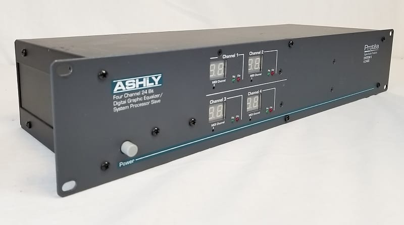 Ashly Protea System II 4.24 GS, 4 Channel 24 Bit Digital | Reverb