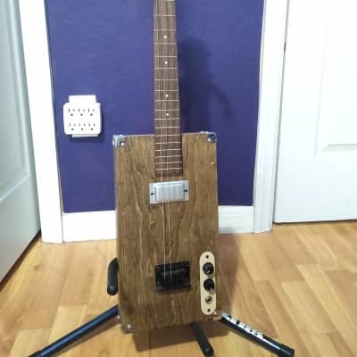 Cigar Box Electric/Acoustic Guitar - Custom Homemade | Reverb