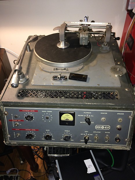 Rek-o-kut Challenger Lathe Presto Cutter | Reverb