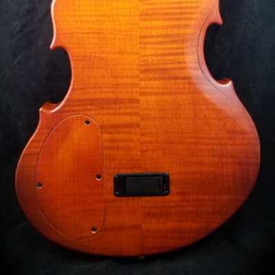 Amber Violin Electric Guitar by Master Luthier Paul Eliasson | Reverb