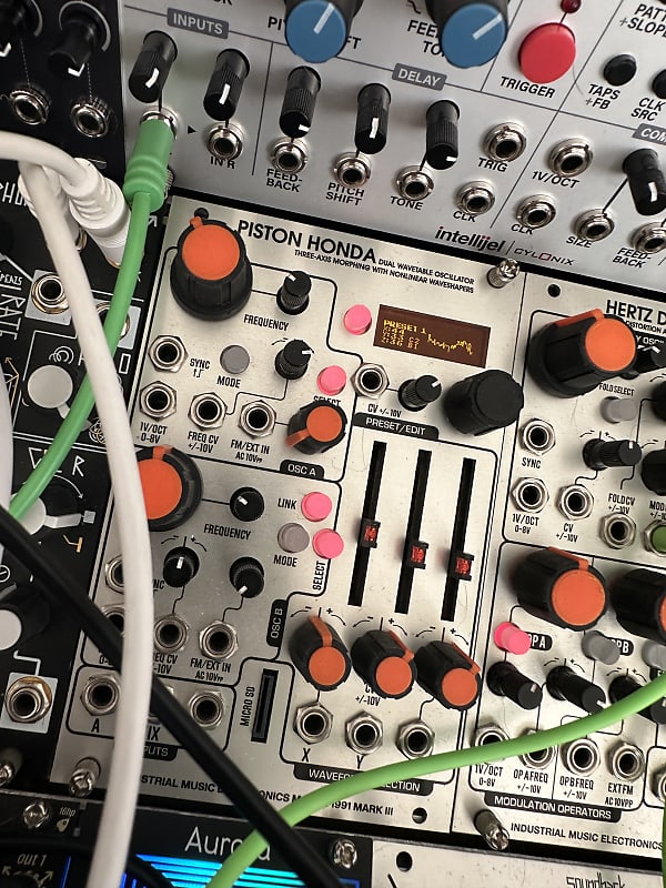 Industrial Music Electronics Piston Honda MK3 2020's - Silver | Reverb