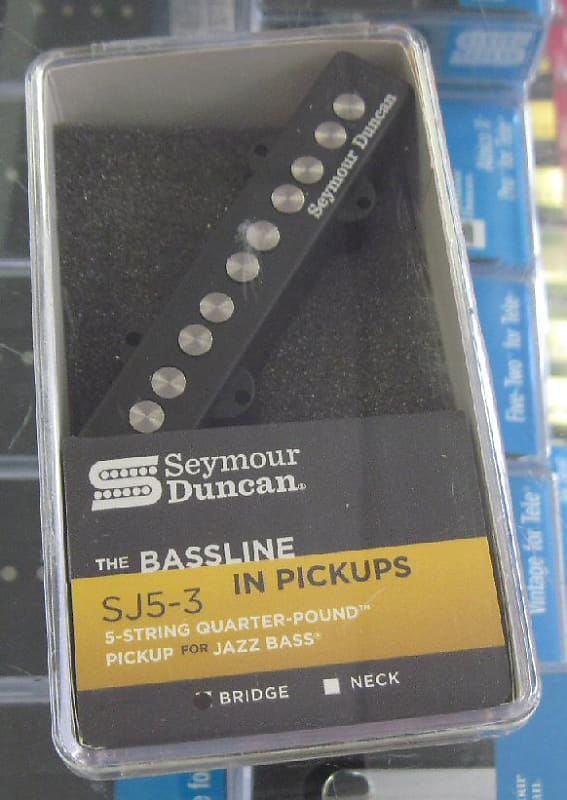 Seymour Duncan Quarter Pound 5-String Jazz Bass Bridge | Reverb UK