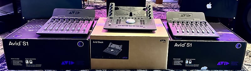 Avid Avid S1 Avid Dock New opened boxes | Reverb