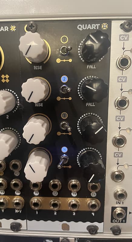 Nano Modules QUART quad AD envelope generator + LFO | Reverb