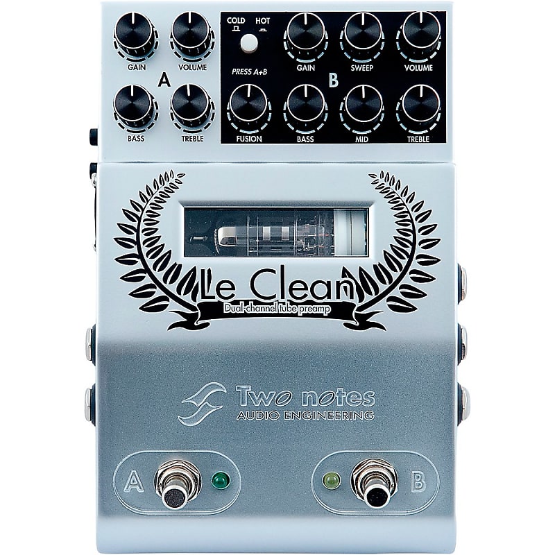 Two Notes AUDIO ENGINEERING Le Clean Preamp Effects Pedal | Reverb