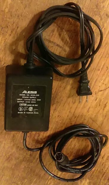 Alesis AC09-25D 9V AC, 4-pin DIN Power Supply. Fully | Reverb Canada