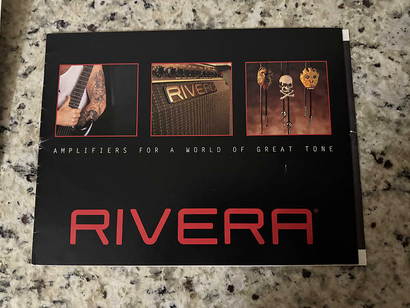 Rivera Catalog 1996-1997 BM60 212 Rake Head Combo Cabinet | Reverb