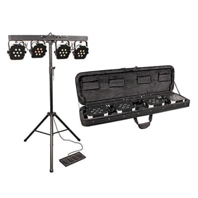 MBT MBTLIT-082 DMX 4-par LED Lighting System | Reverb