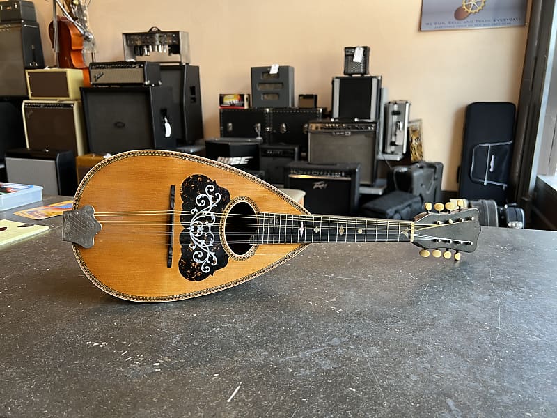 Washburn Style 225 Bowl Back Mandolin Project w/ Orig Case | Reverb
