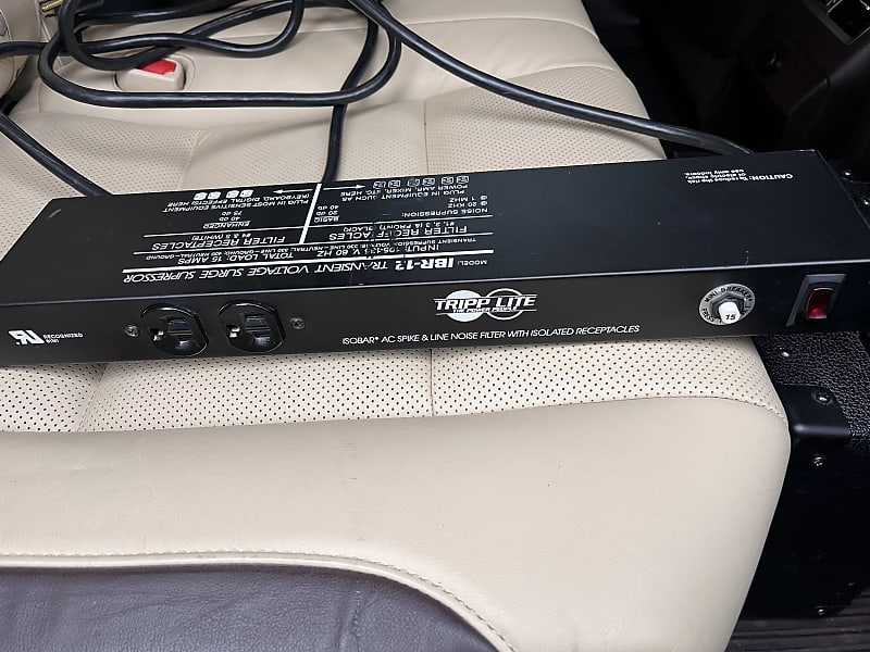 Tripp-Lite Iso Bar / Power Strip Rack Unit 2000's - black | Reverb