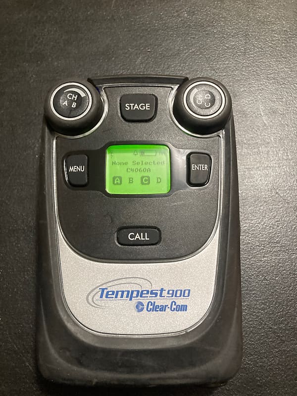 Clear-Com Tempest 900 Mhz 4-Channel Beltpack . Wireless | Reverb