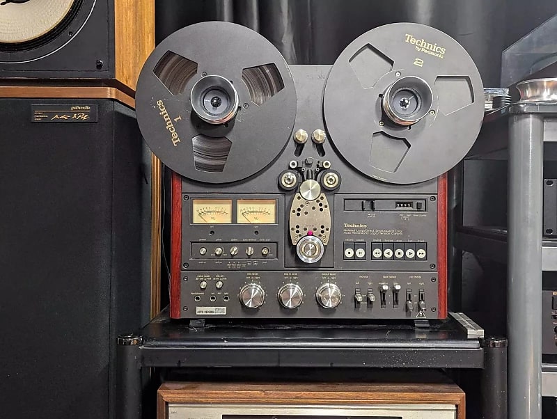 Technics RS-1700 Reel To Reel Tape Deck Fully Serviced | Reverb