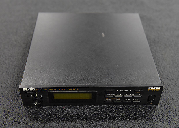 Boss SE-50 Stereo Effects Processor | Reverb