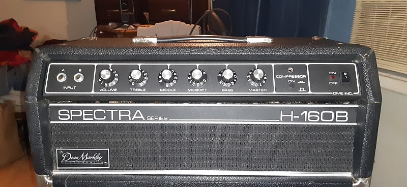 Dean Markley Spectra H-160B 70's Possibly Early 80's Black | Reverb