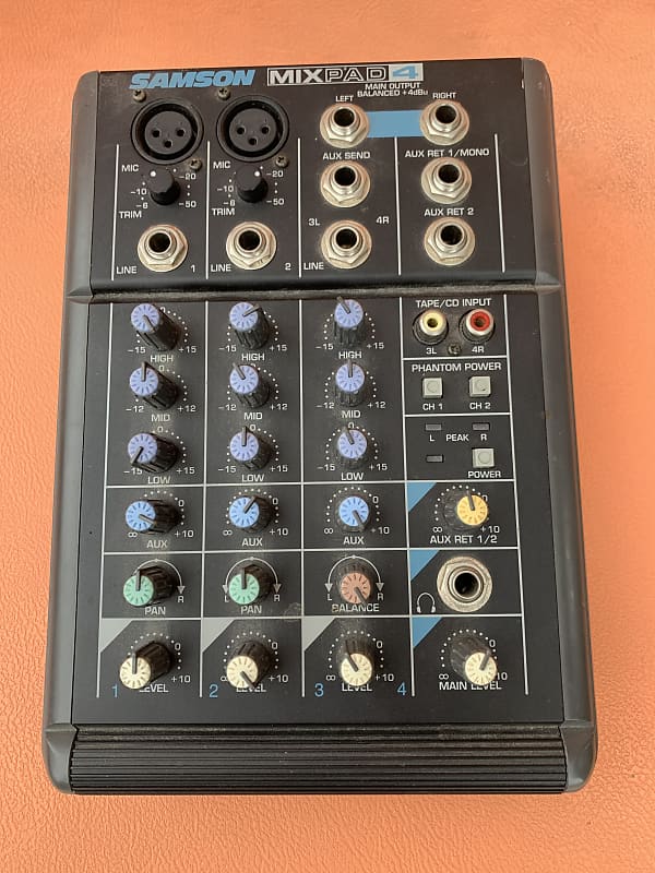 Samson MIXPAD4 | Reverb
